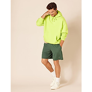 Amazon Essentials Men's Performance Tech Loose-Fit Shorts (Available in Big & Tall), Pack of 2, Black/Olive, Large