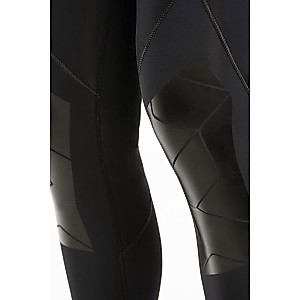 BARE 7MM Revel Men's Full Wetsuit | Combines Comfort and Flexibility | Made from a Blend of Neoprene and Laminate | Designed for All Watersports Including Scuba Diving and Snorkeling | Grey - M