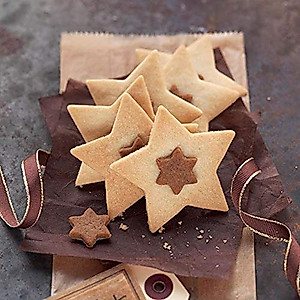 Star Cookie Cutter Set, Stainless Steel Biscuit Cutters (Star 10pcs)