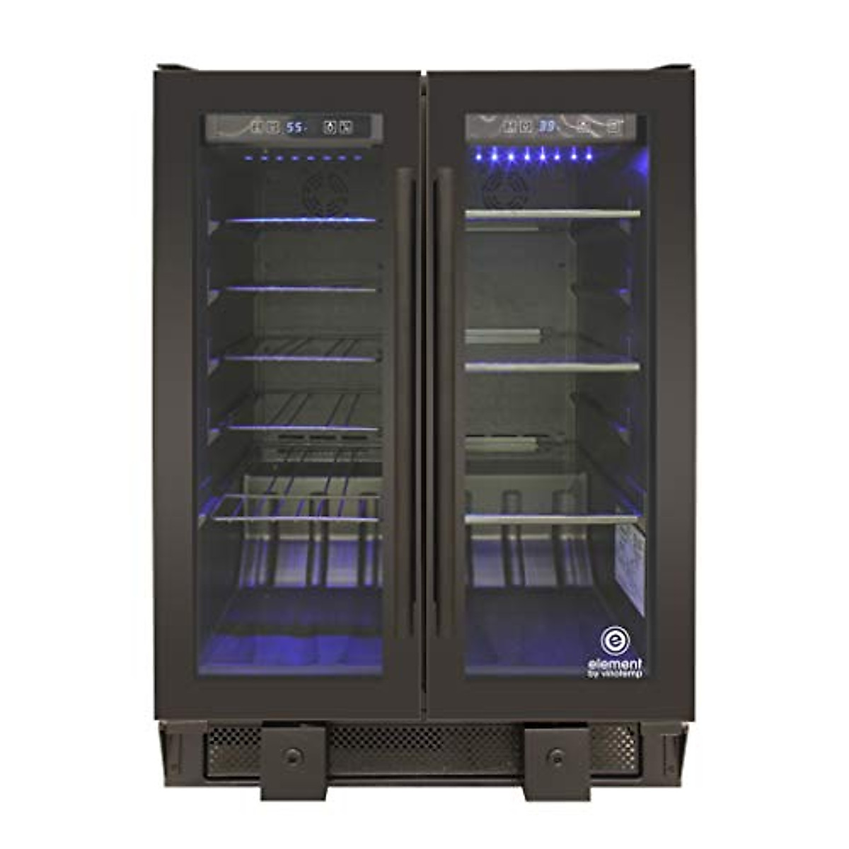 Vinotemp EL-BWC102-02 Touch Screen Beverage Wine Cooler, Black