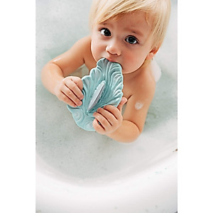 Oli & Carol Chewable Animal Teether - Sensory Chew Toy for Babies and Toddlers | Baby Teething Relief | Teethers for Infants 0-6 & 6-12 Months | Sensory Chew Toys for Babies (Shark)