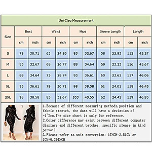 Uni Clau Women Sexy Sheer Mesh Boydcon Mini Dress See Through Patchwork Long Sleeve Zipper Skinny Clubwear Party Dress Black 2XL