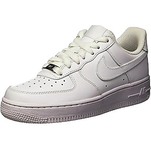 Nike Womens WMNS Air Force 1 '07 Triple White on White - Size 8W