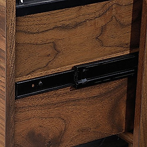 Sauder Clifford Place Lateral File, Grand Walnut finish