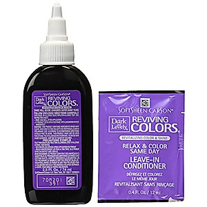 SoftSheen-Carson Dark and Lovely Reviving Colors Nourishing Color & Shine, Radiant Black 391