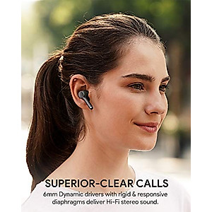 Aipower K01 True Wireless Earbuds Bluetooth 5.0 with 30H Playtime, IPX5 Waterproof, Volume Control, Hands-Free Wireless Headphones Single/Twin Mode