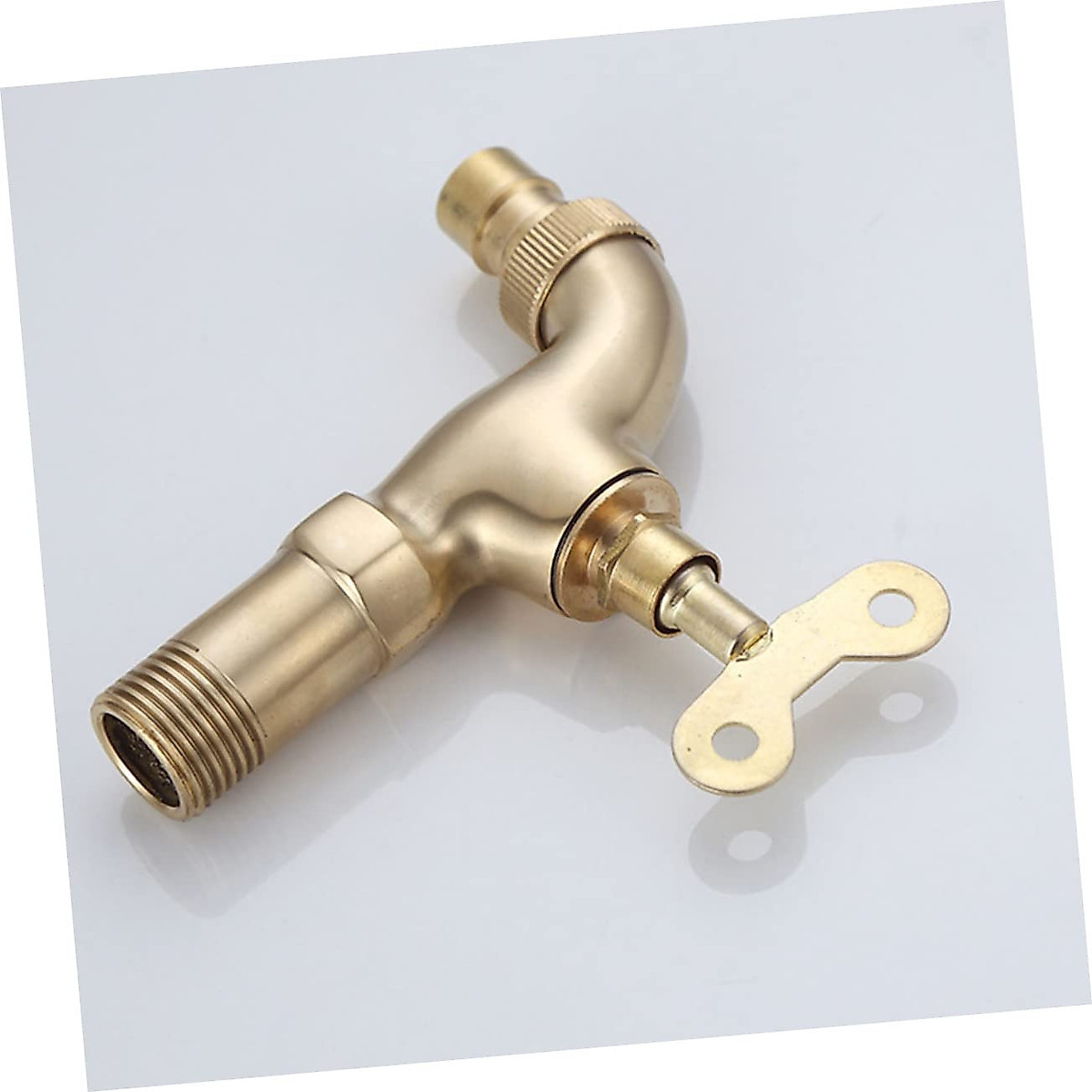 OSALADI Bathtub Faucet Faucets for Bath Sinks Copper Water Tap Wash Machine Tap Toilet Water Tap Kitchen Water Tap Washing Machine Faucet Quickly Open The Water Spout Stainless Steel