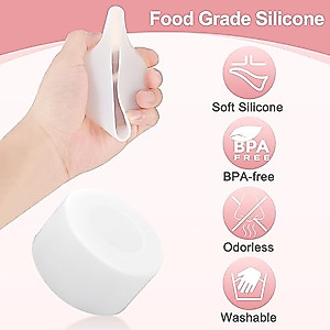 [8 Pcs] Stanley Cup Straw Cover Accessories - Straw Cover Spill Stopper and Boot Sleeve for Stanley Cup Tumbler Accessories,Including 2 Silicone Bottom Boot,2 Straw Cover Cap,4 Leak Sproof Stopper