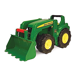 John Deere Big Scoop Sandbox Dump Truck Toy with Loader - Toddler Outdoor Toys - Oversized Dump Truck Sandbox Toys - Kids Toys Ages 3 Years and Up , 21"