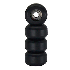 Prolific Series Complete Fingerboard with Upgraded Components - Pro Board Shape and Size, Bearing Wheels, Bushings and Trucks - 32mm x 97mm Handmade Wooden Board Edition