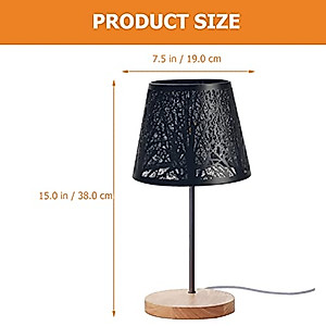 OSALADI Lamparas De Pie para Sala Tree Shadow Lamp Bedside Lamp Decorative Nightstand Lamp Desk Lamp Contemporary Style Small Accent Table Lamp for Living Room Bedroom Galaxy Lamp