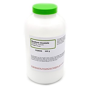 ALDON Innovating Science Reagent-Grade Sodium Acetate Trihydrate, 500g - The Curated Chemical Collection - Made in The USA