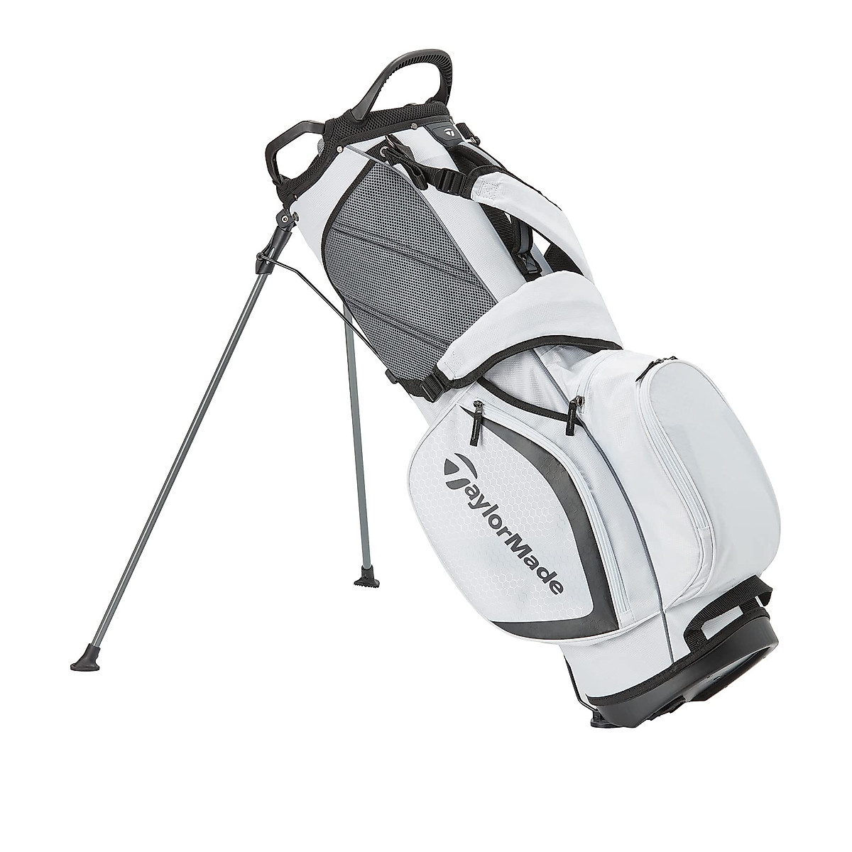 TaylorMade 2022 Select ST Stand Bag White/Slate/Black