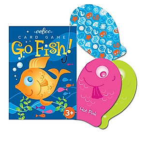 eeBoo: Color Go Fish Playing Card Game, Cards are Durable and Easy to Use, Instructions Included, Educational and Fun Learning, for Ages 3 and up