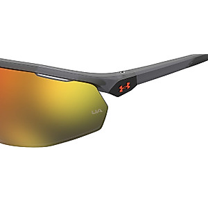 Under Armour Men's UA 0003/G/S Special Shape Sunglasses, Grey/Blue Gradient, 99mm, 1mm