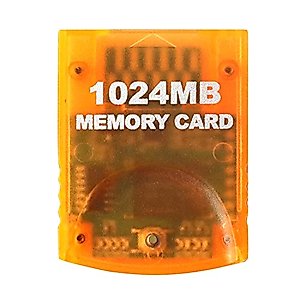 Senpinkboo 1024MB(16344 Blocks) Memory Card for Nintendo Gamecube/Wii Console
