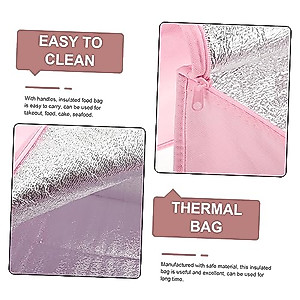 SOLUSTRE Insulated Bag Packing bag for food insulated cake bag cake insulated bag with handle Insulation bag Catering Bag