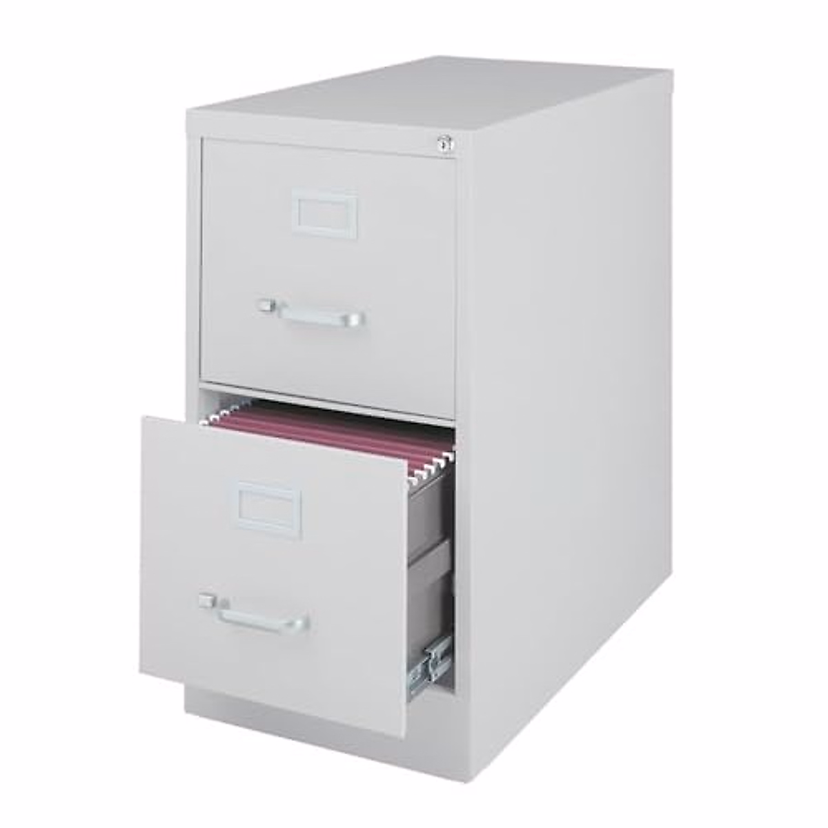 2 Drawer Commercial Letter Size File Cabinet Finish: Light Gray
