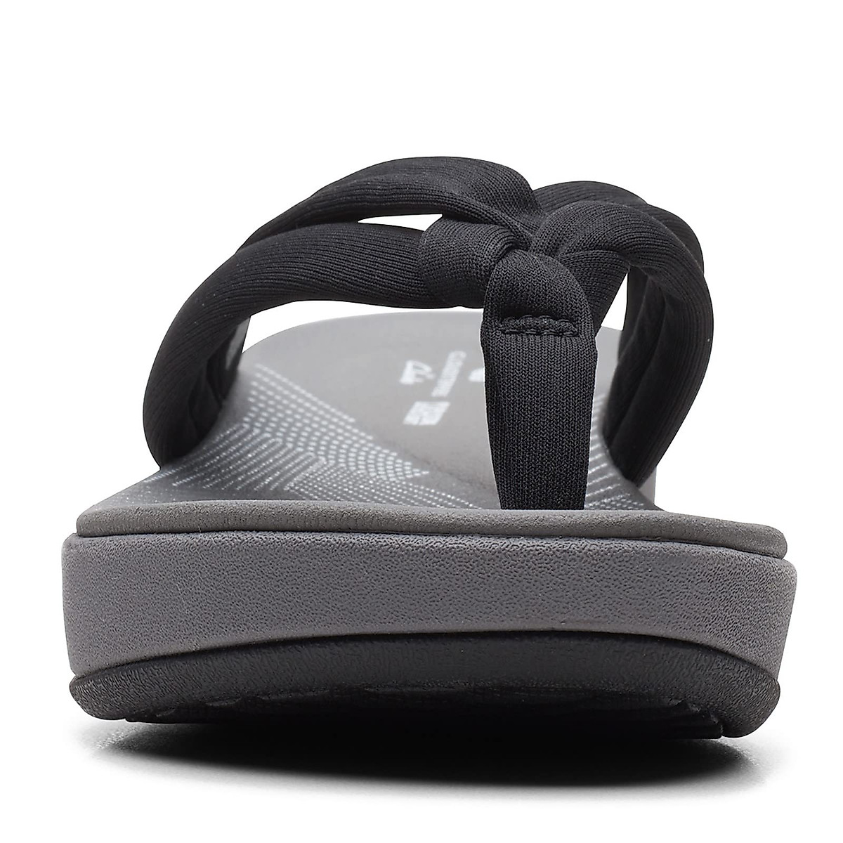 Clarks Women's Arla Kaylie Flip-Flop, Black, 5