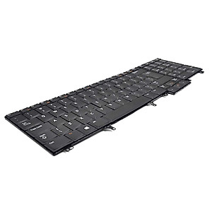 Padarsey Replacement Keyboard Without Pointer Compatible with Dell Latitude E5520 E5520m E5530 E6520 E6530 E6540 Precision M4600 M4700 M4800 M6600 M6700 Laptop US Layout