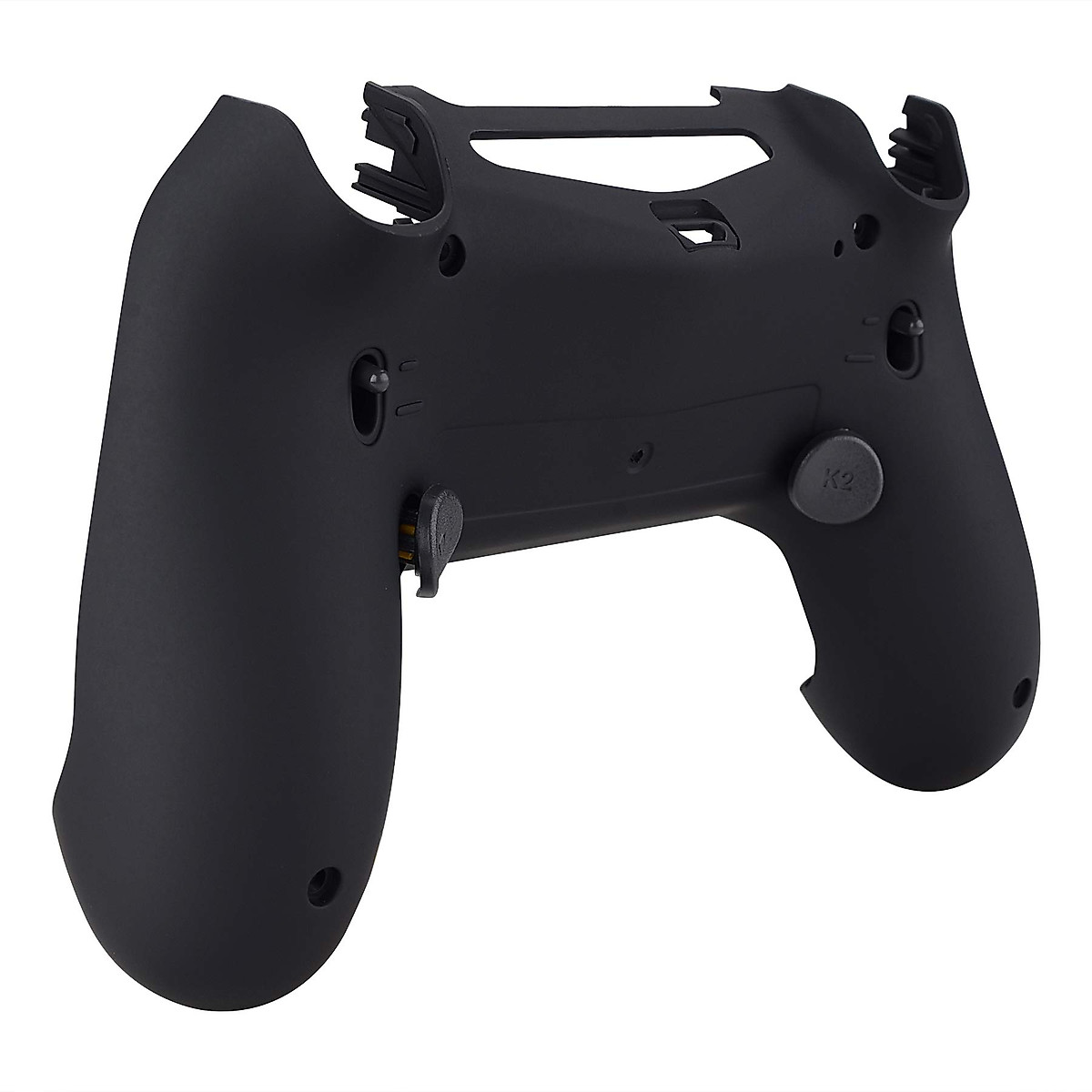 eXtremeRate Black Dawn 2.0 FlashShot Trigger Stop Remap Kit for PS4 CUH-ZCT2 Controller, Upgrade Board & Redesigned Back Shell & Back Buttons & Trigger Lock for ps4 Controller JDM 040/050/055
