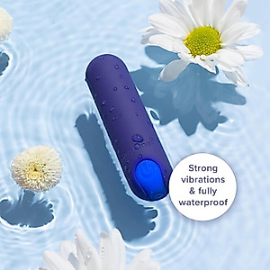 plusOne Bullet Vibrator for Women - Mini Vibrator Made of Body-Safe Silicone, Fully Waterproof, USB Rechargeable - Personal Massager with 10 Vibration Settings
