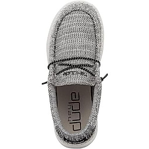 Hey Dude Boy's Wally Youth Stretch Yin Yang Size 2 | Boy’s Shoes | Boy's Lace Up Loafers | Comfortable & Light-Weight…