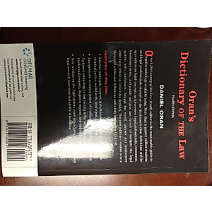 Oran's Dictionary of the Law