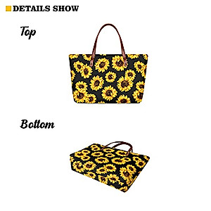 BYCHECAR Handbag and Wallet For Women Rainbow Leopard Pattern Tote Bags Large Capacity Top Handle Satchel Purse