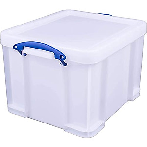 Really Useful Storage Box 35 Litre White Strong