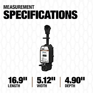 Surge Guard 34951 (50 AMP) - Full Protection Portable with LCD Display