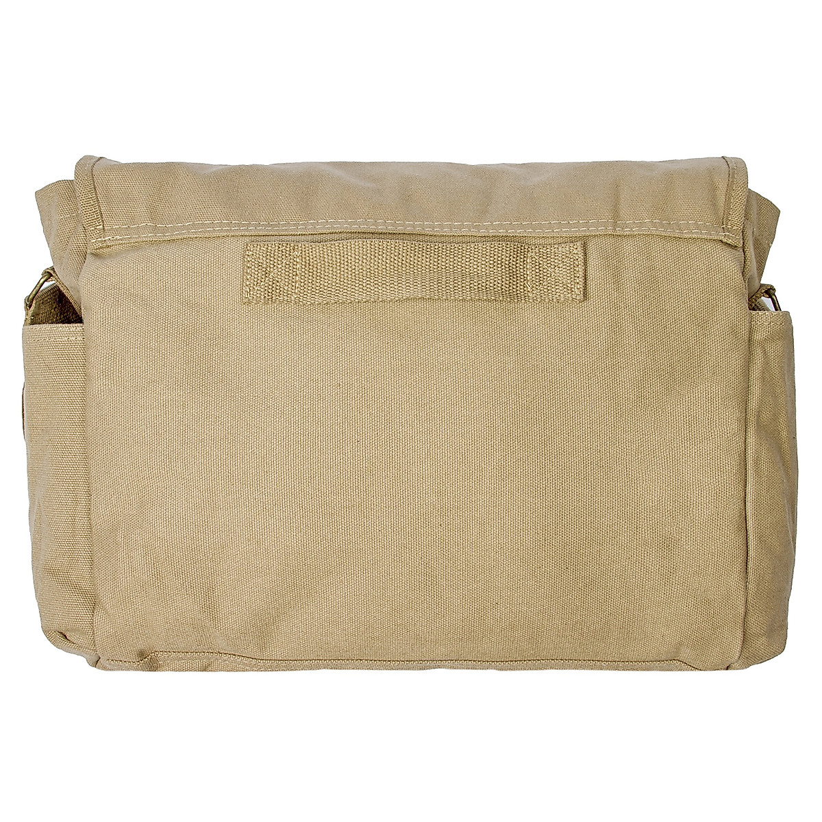 Sweetbriar Classic Vintage Messenger Bag - Original Heavyweight Cotton Canvas Shoulder Bag with Upgraded Features