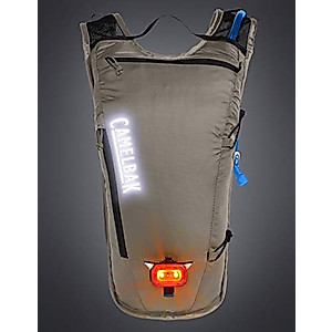 CamelBak Classic Light Bike Hydration Pack 70oz, Aluminum/Black