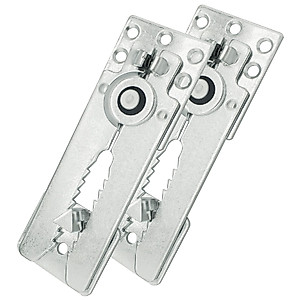 Merrian Living Sectional Couch Connectors, 2 Pack Couch Clips, Sofa Connectors, Furniture Hardware with Screws.