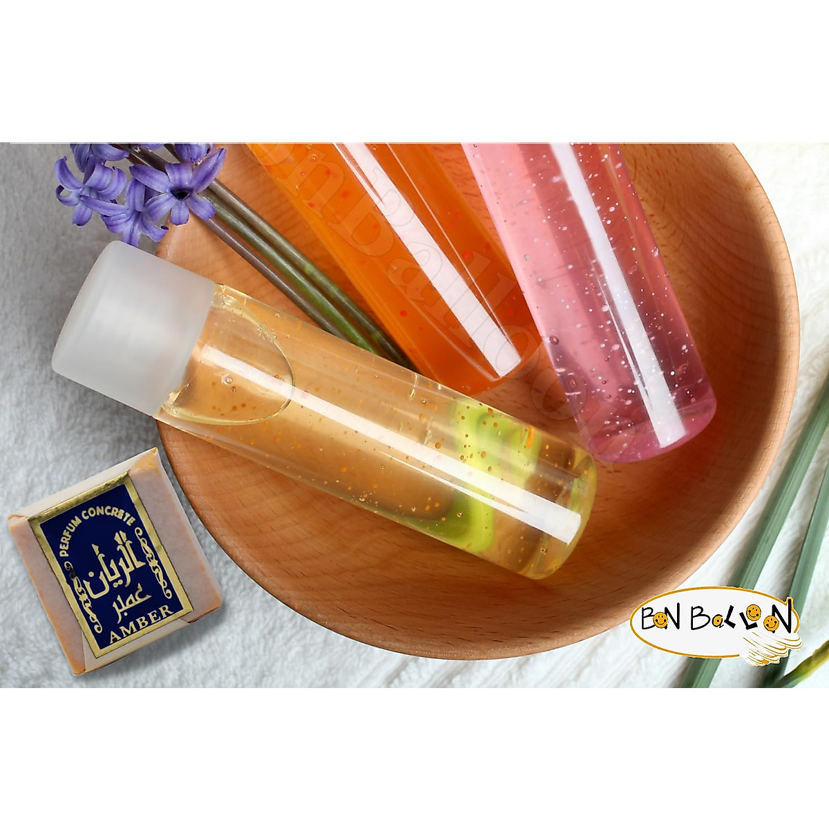 bonballoon 1pcs Islamic Fragrance Perfume Jamid Natural Organic Musk Amber Solid Alcohol Free Arabian Arab Cube Halal