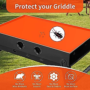 Silicone Griddle Mat for Blackstone 36 Inch Griddle, Heavy Duty Food Grade Griddle Buddy Mat, Blackstone Cover Mat for Griddle, Outdoor Blackstone Griddle Must-Have Accessories, Protect Your Griddle