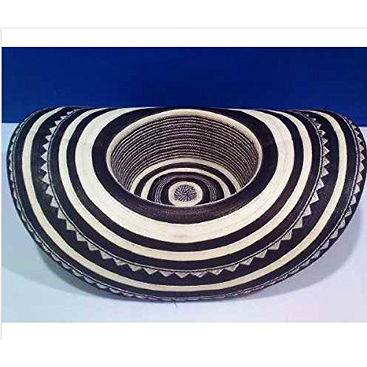 col-p Colombian Hat Sombrero Sinuano 21 Vueltas Made by Colombian Artisans White