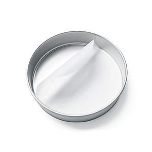 Kana Parchment Paper Baking Circles - 100 Pre-cut Rounds 8 inch_Ideal for Baking Cakes, Pastries & Cheesecakes - Suitable for tortilla Press