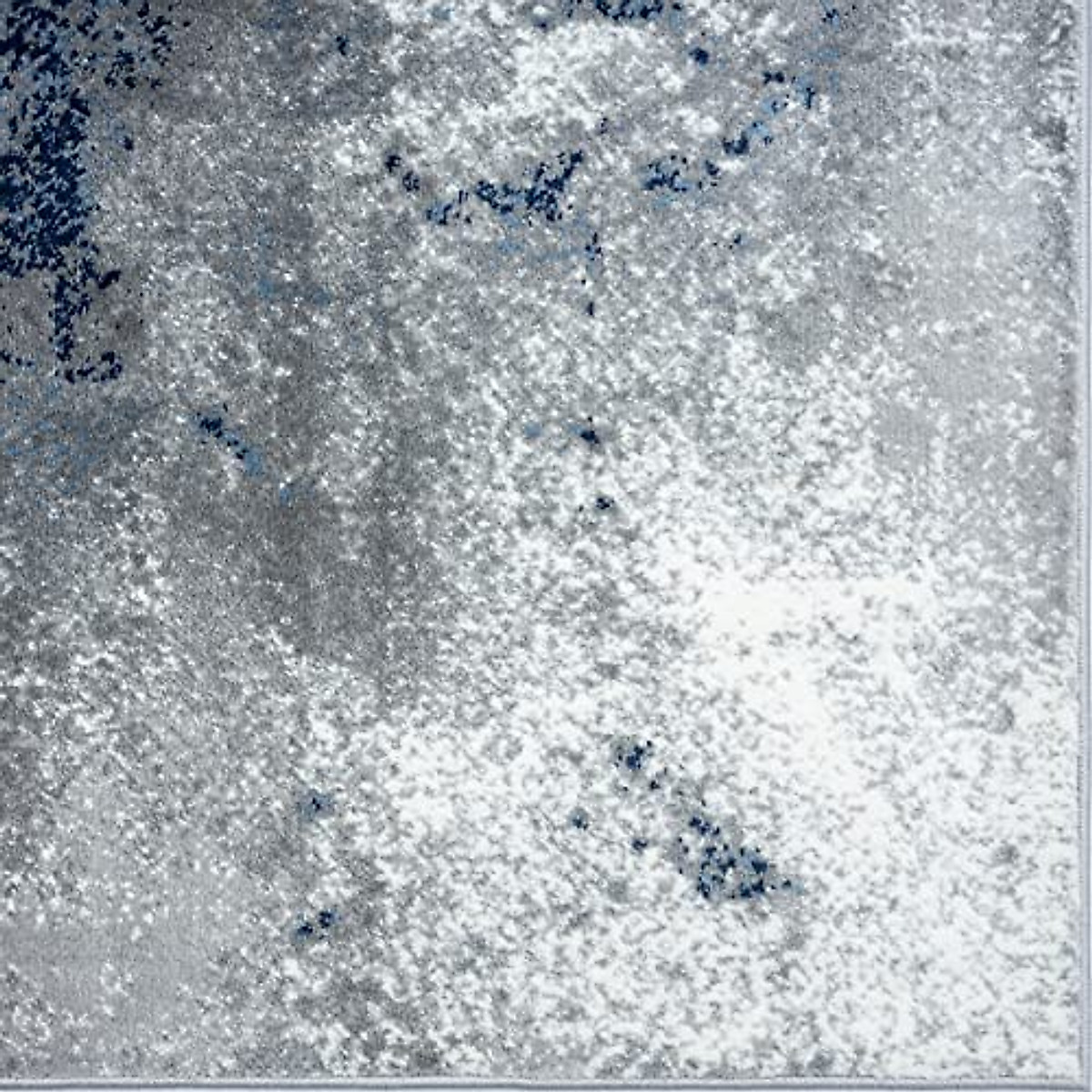 LUXE WEAVERS Cambridge Collection Abstract Area Rug 1685 Blue 5x7