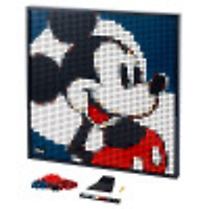 LEGO Art Disney’s Mickey Mouse 31202 Craft Building Kit; A Wall Decor Set for Adults Who Love Creative Hobbies, New 2021 (2,658 Pieces)