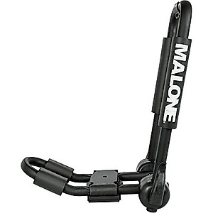 Malone Foldaway-5™ Multi-Rack Folding 1 or 2 Kayak, SUP, Canoe Carrier, Black (MPG125)