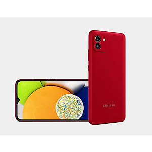 Samsung Galaxy A03 A035M Dual SIM 32GB 3GB RAM Latin Version GSM Unlocked - Red