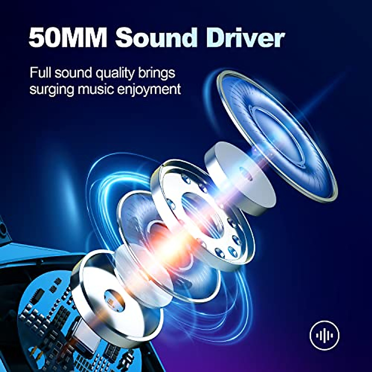 DEEBOX Wireless Gaming Headsets with Mic for PC PS4 PS5 Playstation 4 5, Bluetooth USB Gamer Headphones with Noise Cancelling Microphone for Computer Laptop PC Mac