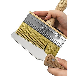 ROLLINGDOG Heavy Duty Brush Comb,Brush Cleaner Tool-Great for Sufficient Cleaning And Maintaining Deck Fence Brush