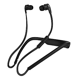Skullcandy Smokin' Buds 2 In-Ear Bluetooth Wireless Earbuds with Microphone, Black (Renewed)