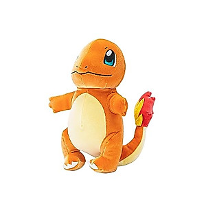 Pokemon Charmander Select Velvet Plush - 8-Inch Charmander Plush with Unique Velvet Fabric and Authentic Details