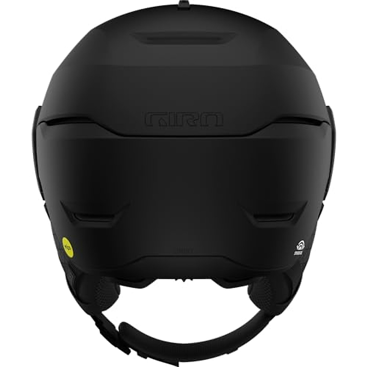 Giro Orbit Spherical MIPS Ski Helmet - Snowboard Helmet with Integrated Shield For Men & Women - Matte Black - Size L (59-62.5cm)