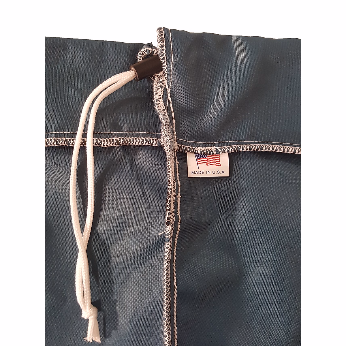 Owen Sewn Heavy Duty 40inx50in Nylon Laundry Bag with Strap - Navy Blue