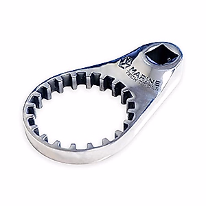 Marine Tech Tools Yamaha Fuel Water Separator Wrench — Safely Remove Fuel Water Separator Filter — Fits on Yamaha 4 Strokes 150 to 350 HP (Serial Number 0406 to Current)