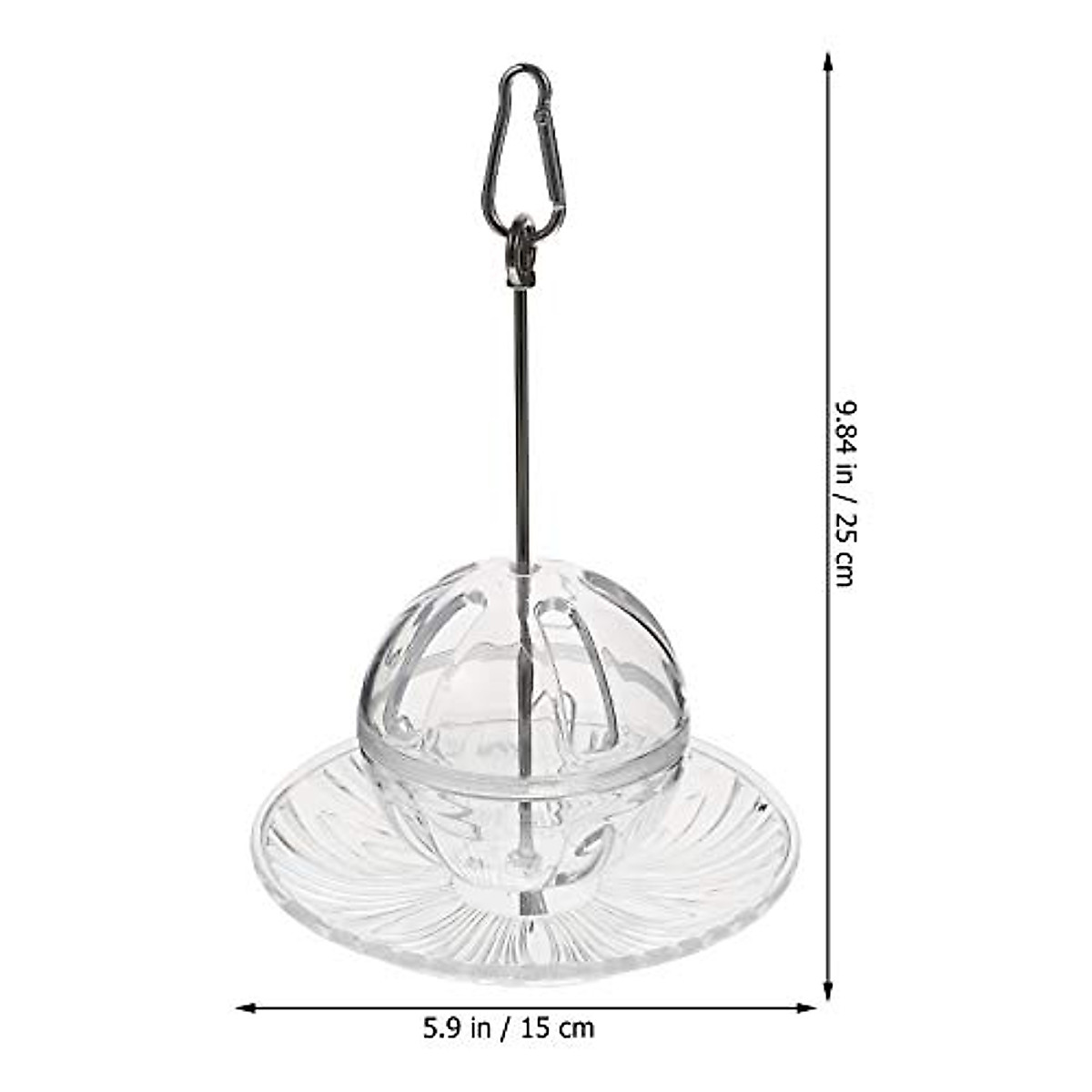 balacoo Bird Food Holder Bird Treat Skewer Bird Cage Hanging Toy Bird Bite Chew Toy Fruit Vegetable Fork for Parrot Pet Foraging Feeder Supplies